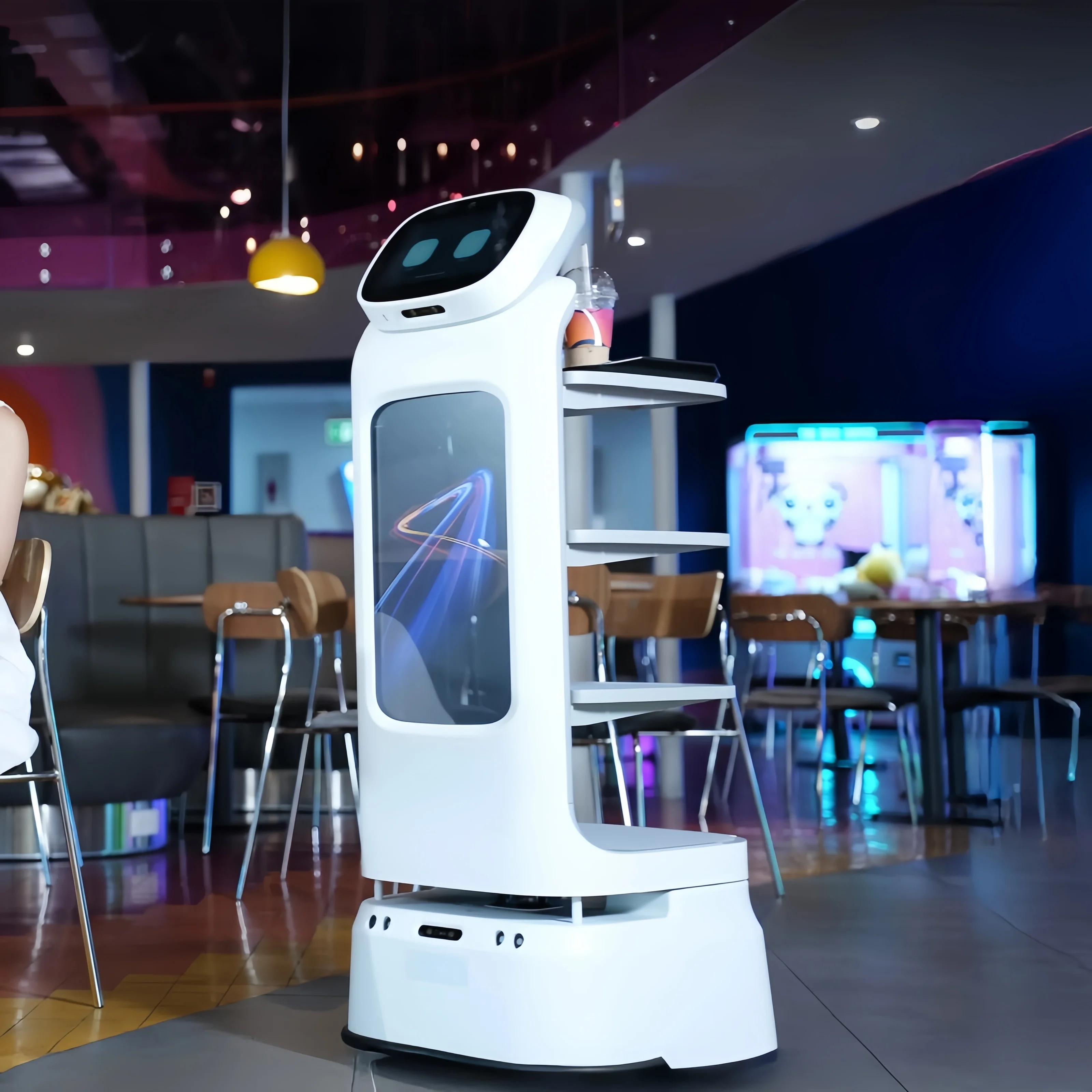 Custom Humanoid Reception Robot Cruzer Reception Robot Intelligent ...