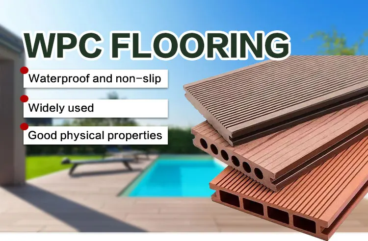 Outdoor Wpc Floor Accessory Wpc Joist Solid Joist Wood Plastic ...