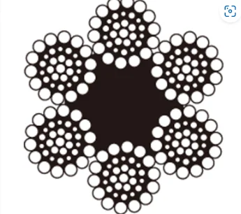 Marine Port Lifting Steel Cable Rope 6x36 6x41 6x31 Iwrc Fc - Buy Crane ...