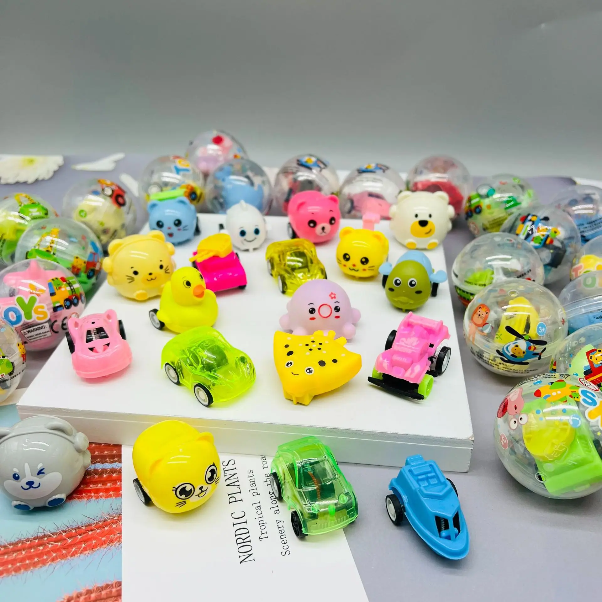 50mm Plastic Capsule Toy - Educational Vending Machine