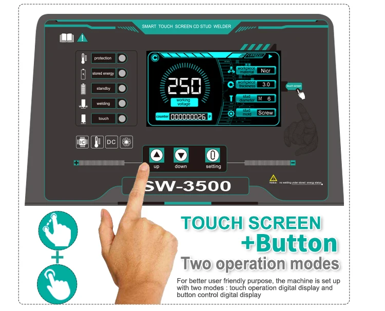 High-productivity Stud Bolt Welding Machine - CD Welding