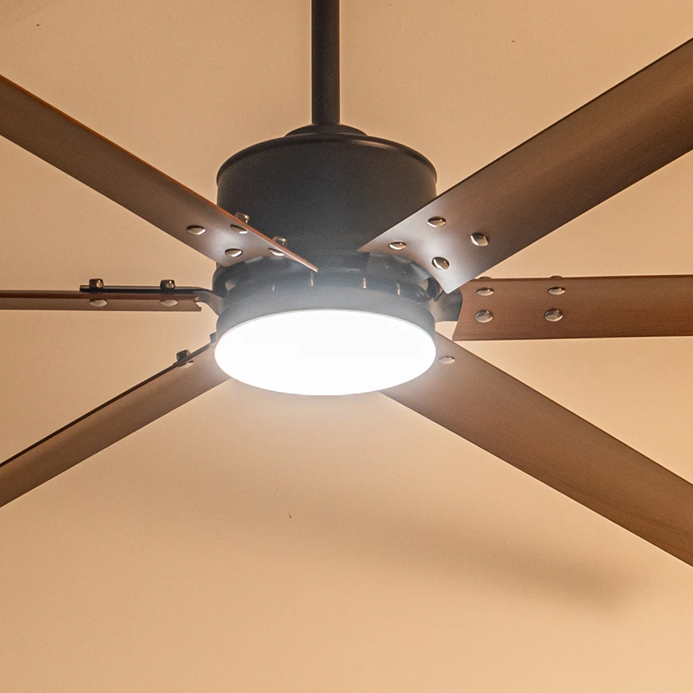 Extra Large DC Silent Motor Ceiling Fan with Remote Control