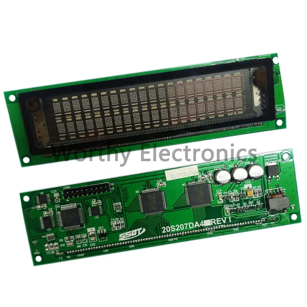 Display LCD VFD vacuum fluorescence module NA 20S207DA4 for electronic ...
