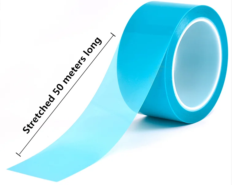 Blue PET Refrigerator Tape - High Temperature Resistance