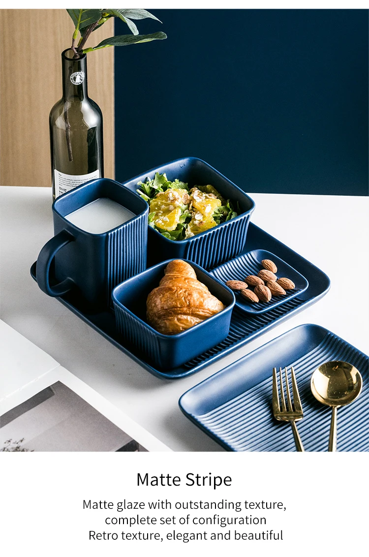 Luxury Style Dinnerware Crockery Dinnerware Sets For One Person ...