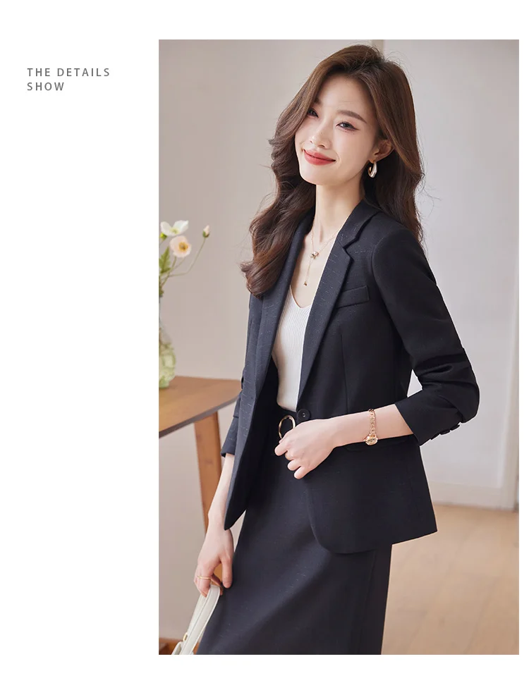 Office Ladies Suit Design Sexy Formal Business Suit Women's Office ...