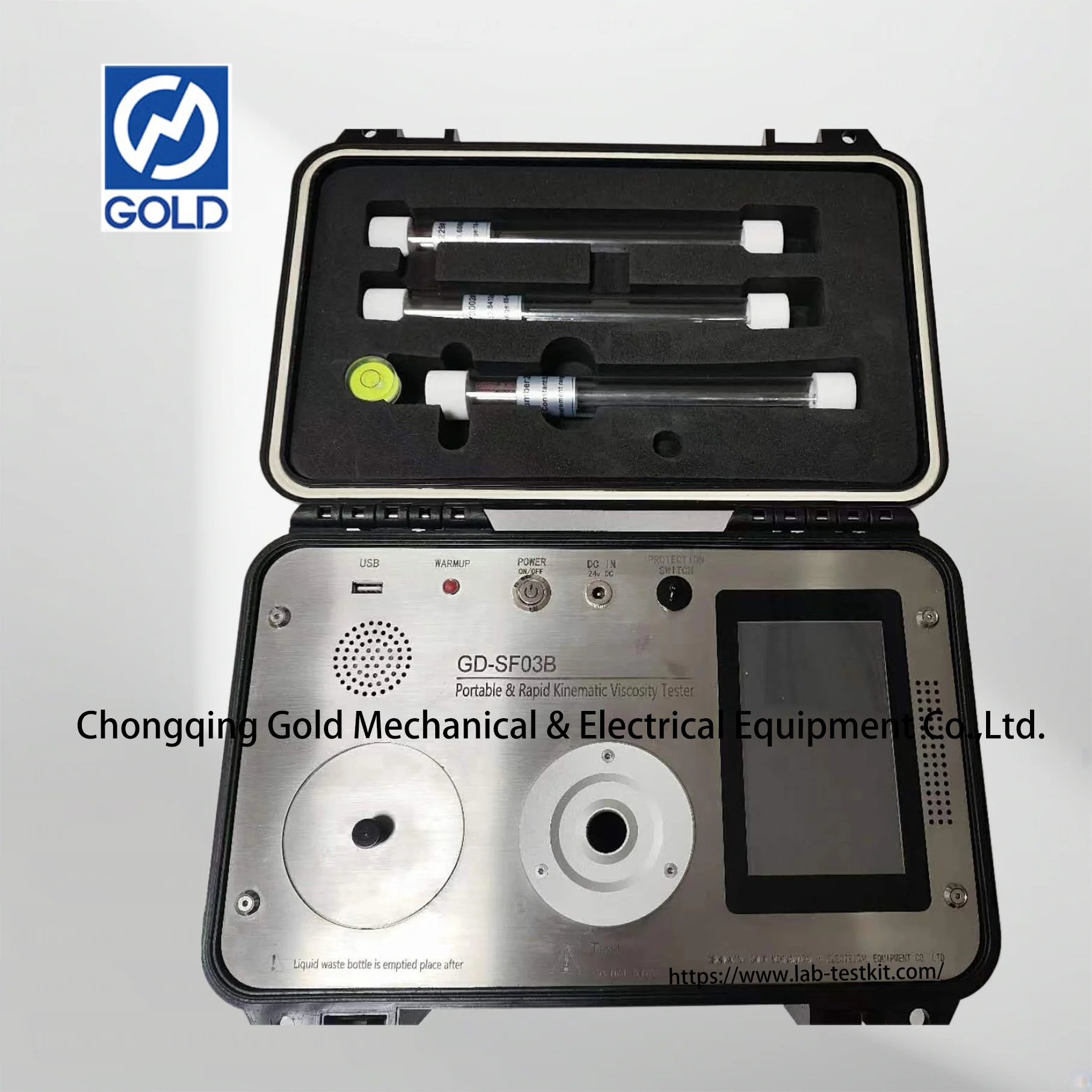 Portable Kinematic Viscometer ASTM D7279 Portable & Rapid Kinematic ...