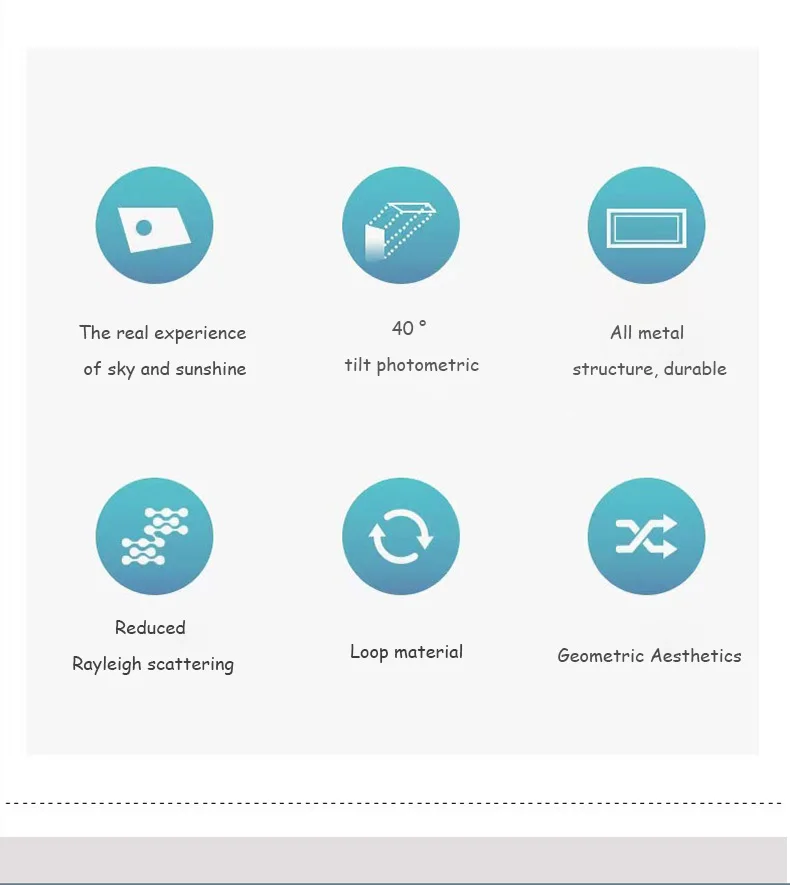 Office Skies Ceil Indoor Artificial Sky Blue Color Led Skylight Ceiling ...