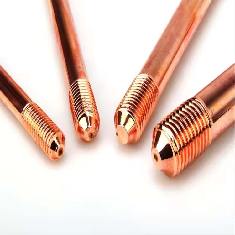 High Performance Copper Bond Steel Earth Rod with Accessories for ...