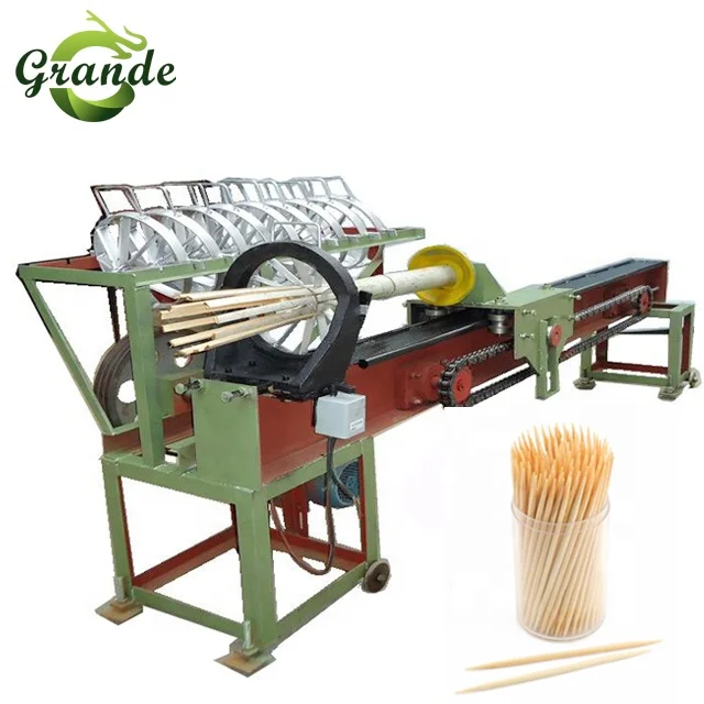 Hot Sale Professional Complete Bamboo Toothpick Making Machine/Wood ...