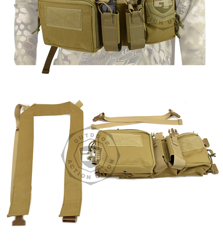 Action Union Lightweight Adjustable 1000d Combat Multifunction Tactical ...