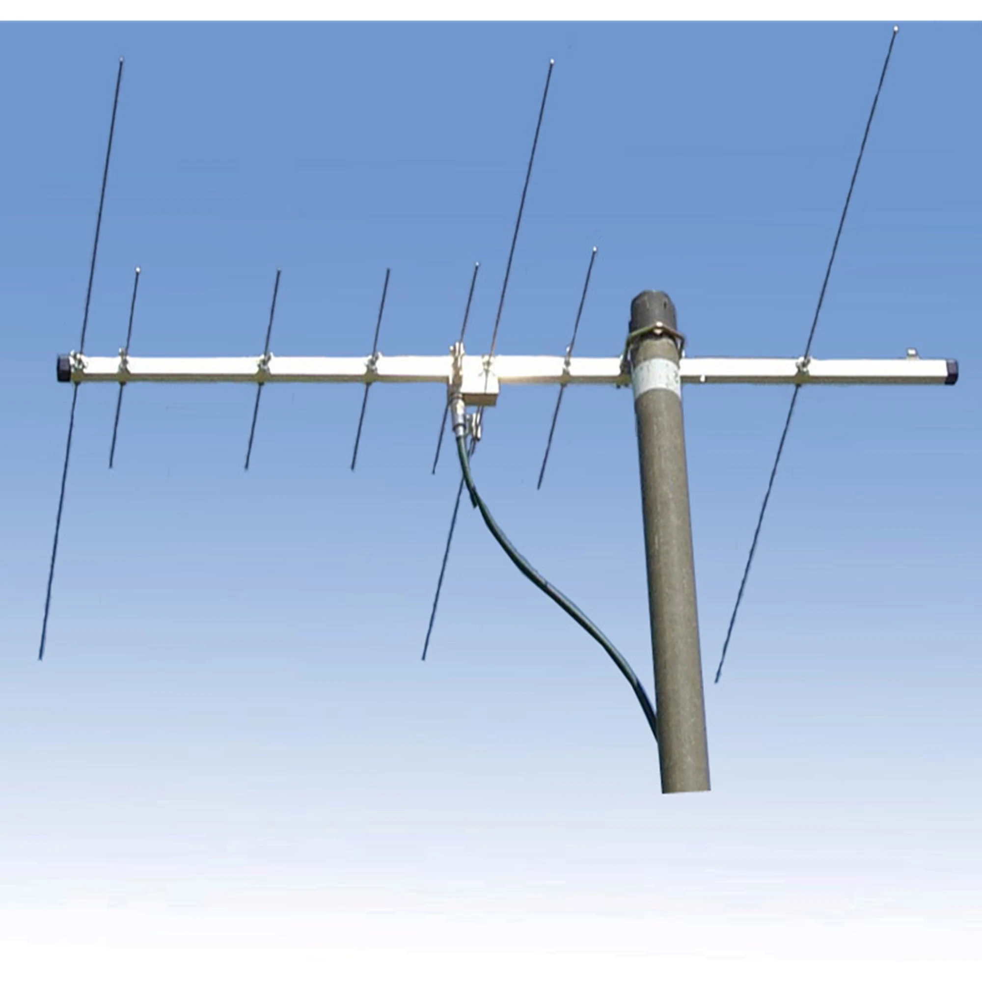 VHF/UHF Dual Band Yagi Antenna - 9.5/11.15 Gain, 8 Element Directional ...