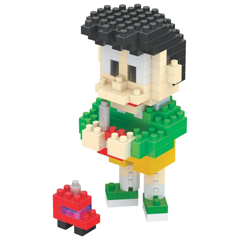 DIY Mini 3D Cartoon Character Building Block Sets for Kids