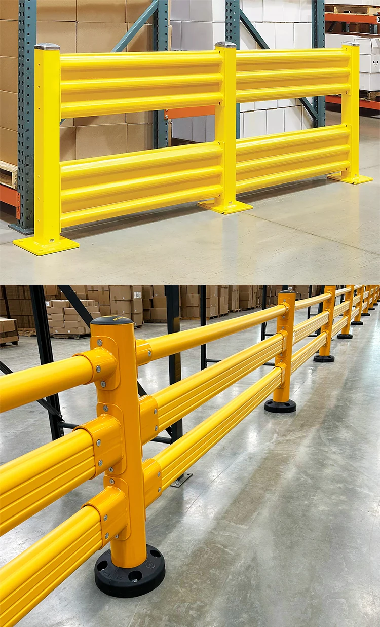 Heavy Duty Forklift Guardrail - Customized Safety Solutions