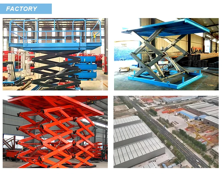 Stationary Scissor Lift Plk Hydraulic Trolley Fixed Type Hydraulic ...