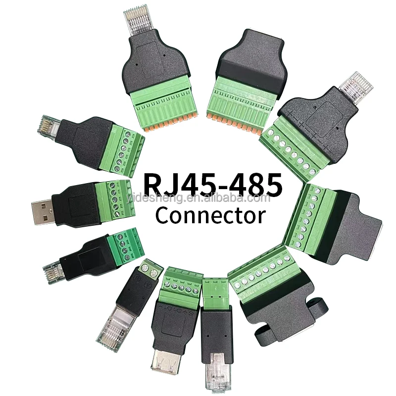 Usb2.0 Male To Pcb 5pin Green Screw Terminal Quick Link Adapter ...