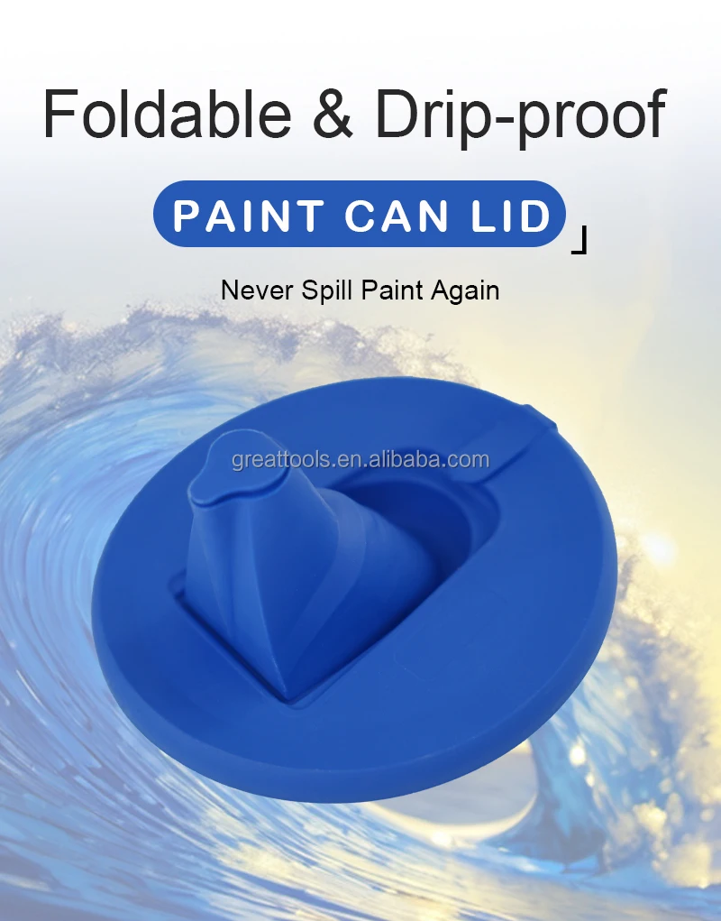 17cm 1-gallon Paint Can Lid With Pour Spout New Paint Can Lid - Buy ...