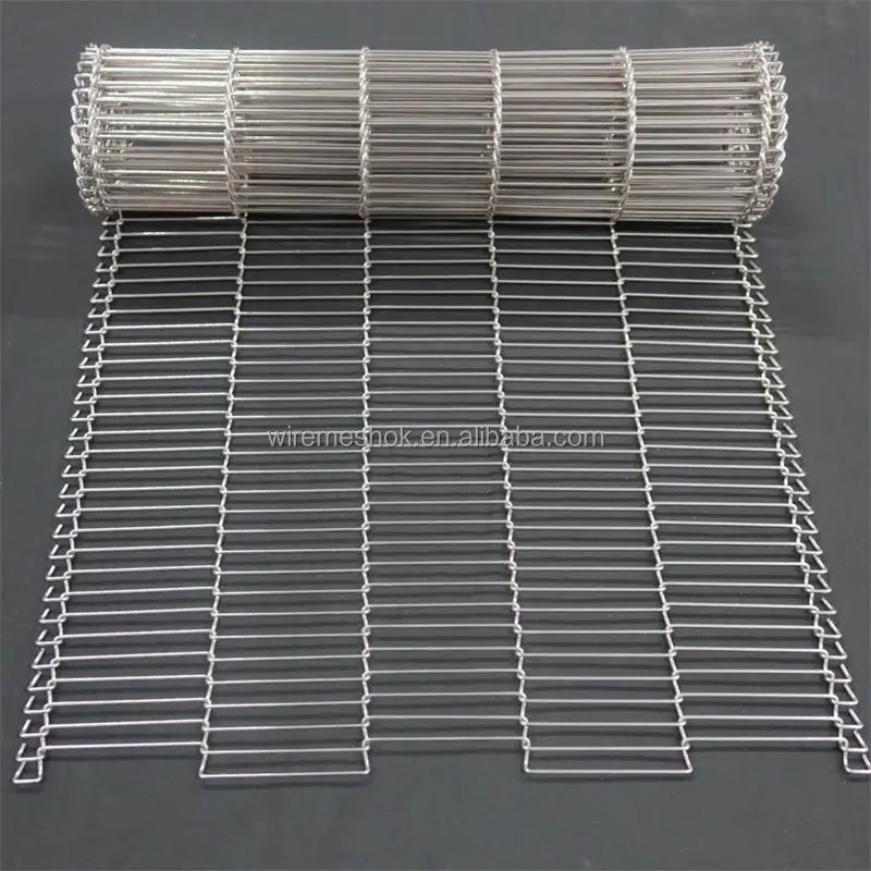 Stainless Steel Metal Wire Mesh Belt For Furnace Oven Pizza Conveyor ...