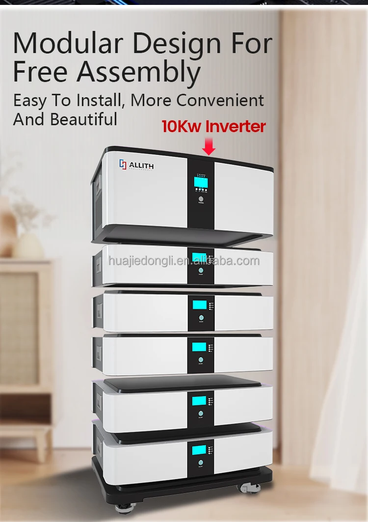 All In One Inverter And Lifepo4 Lithium Battery 48v 20kw 10kwh Stacked Module Energy Storage ...