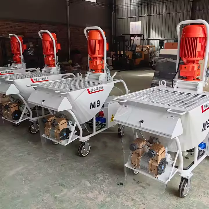 220v 380v Customized Wall Reinforcement Gypsum Spraying Machine ...