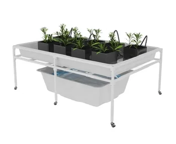 Rolling Growing Table Hydroponics System Flood And Drain Table ...