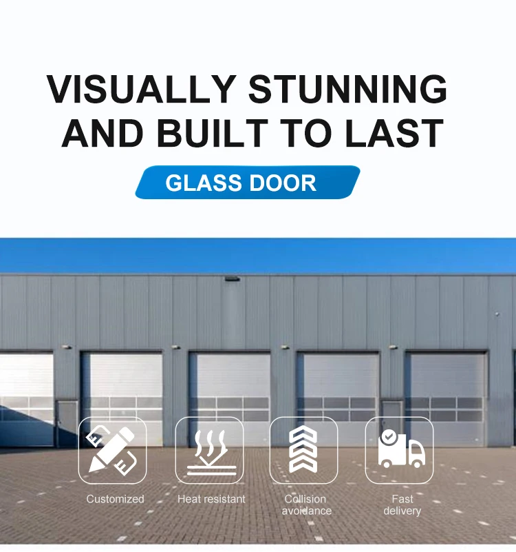 Motorized Sectional Industrial Automatic Rolling Shutter Door With ...