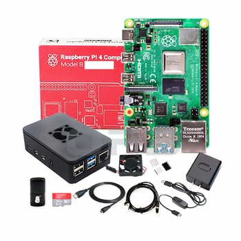 Raspberry Pi 4 Model B 1gb 2gb 4gb 8gb Ram Kit Original Official ...