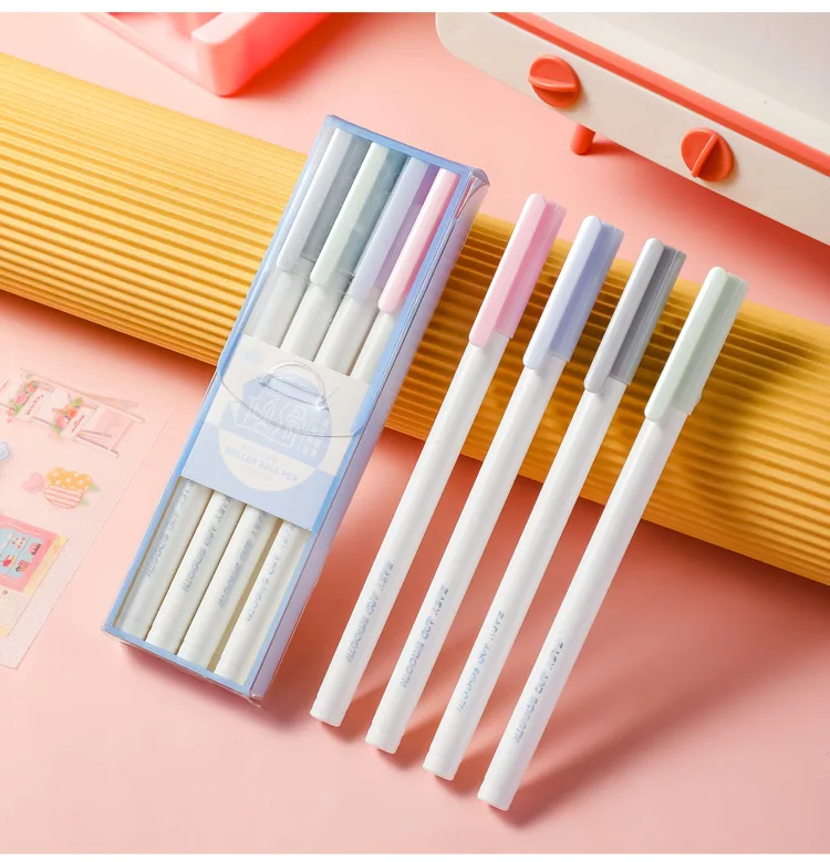 Sentance Gel Pen Set - Creative Morandi Colors & 0.5MM Ink