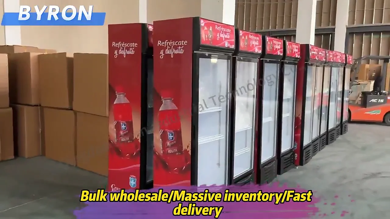 300l Factory Direct Supermarket Convenience Store Beverage Refrigerator ...
