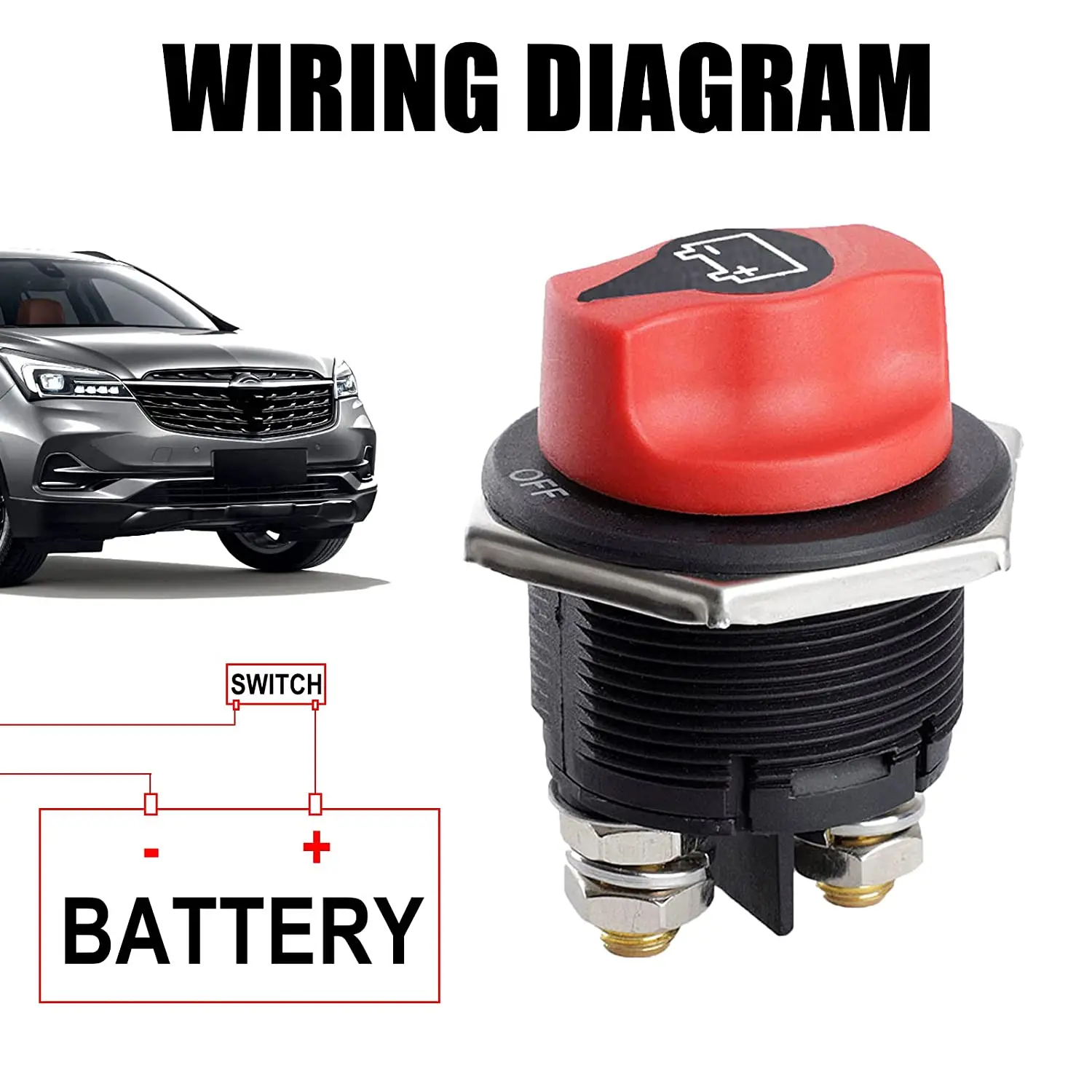 Alibaba.com: Car Battery Isolator Switch 12-48V Max 32V 200A Cont 300A ...