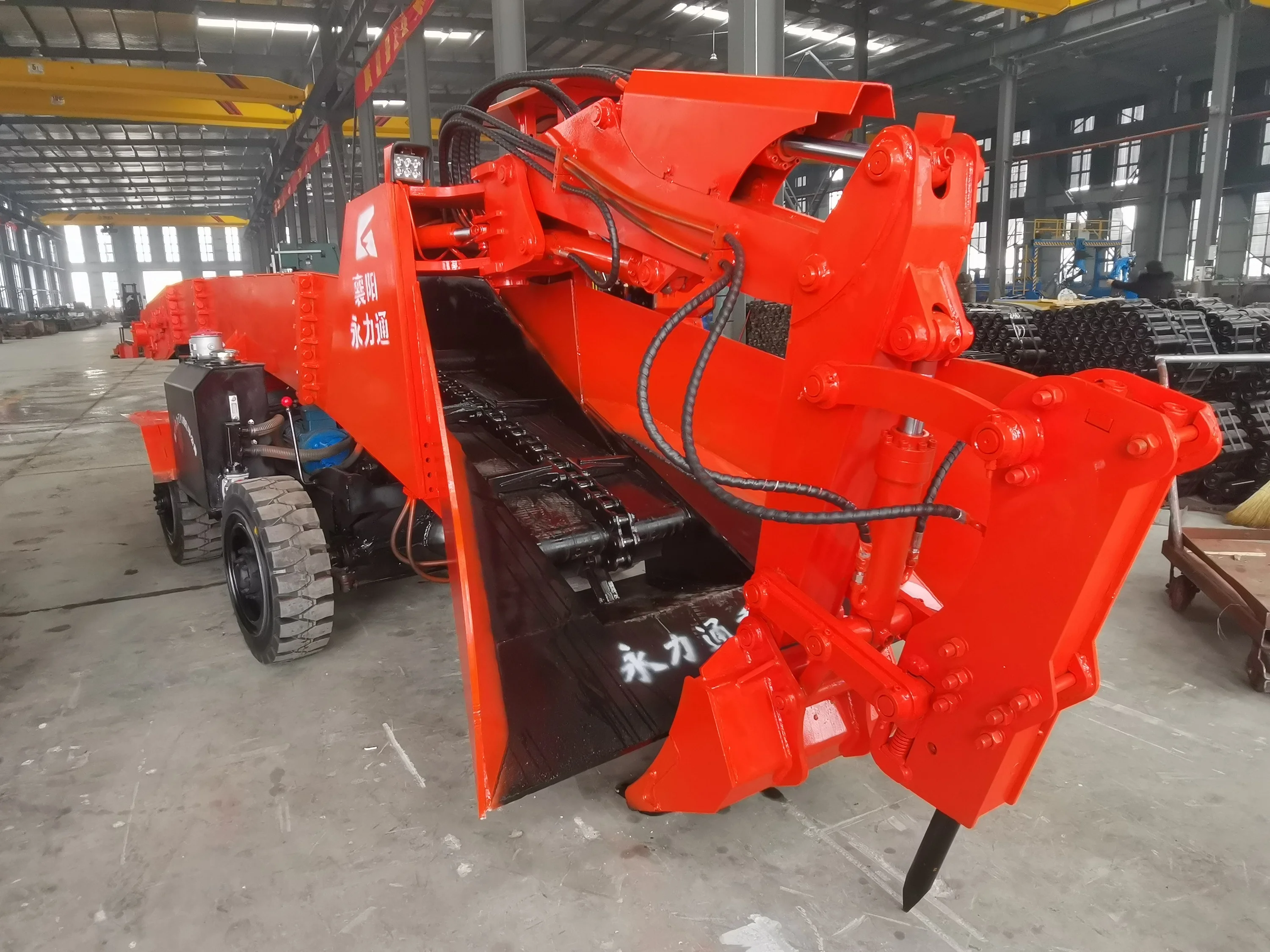 Underground Excavation Scaling Scaler Jumbo Scraper With Crushing Head ...