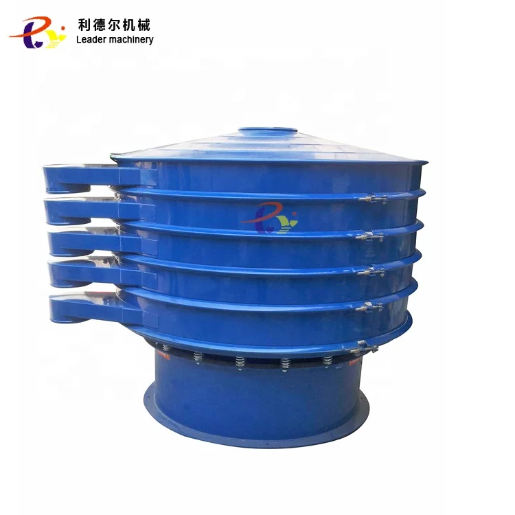 Electric Rotary Vibratory Sieve Machine Flour Popcorn Bsf Larvae Black ...