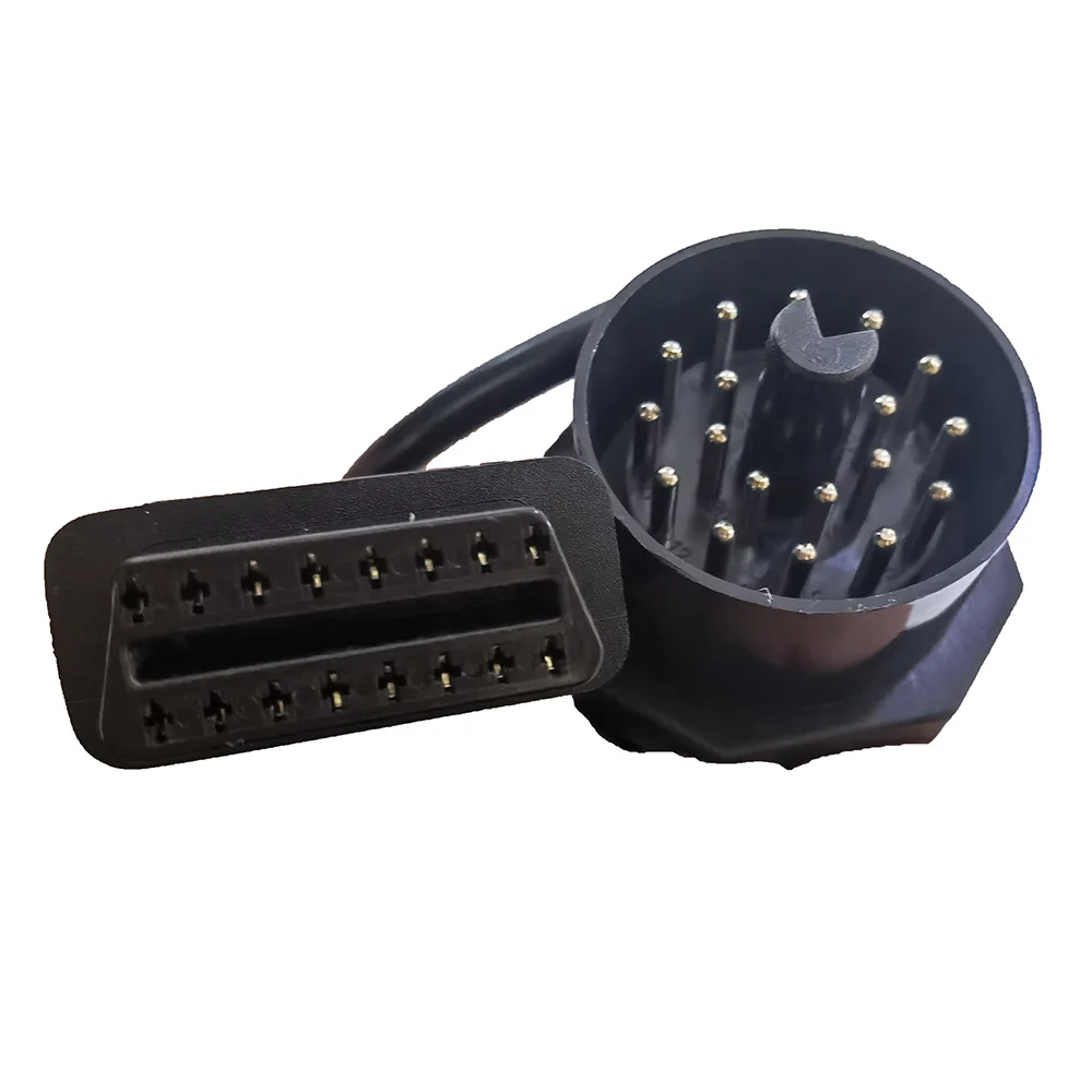 20 Pin Obd2 Obd Ii Diagnostic Connector Cable For Bmw - Buy Obd2 20 Pin ...