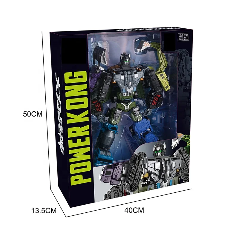 Qs Newest Kids Juguetes Detachable Robot 6 In 1 Deform Engineering ...