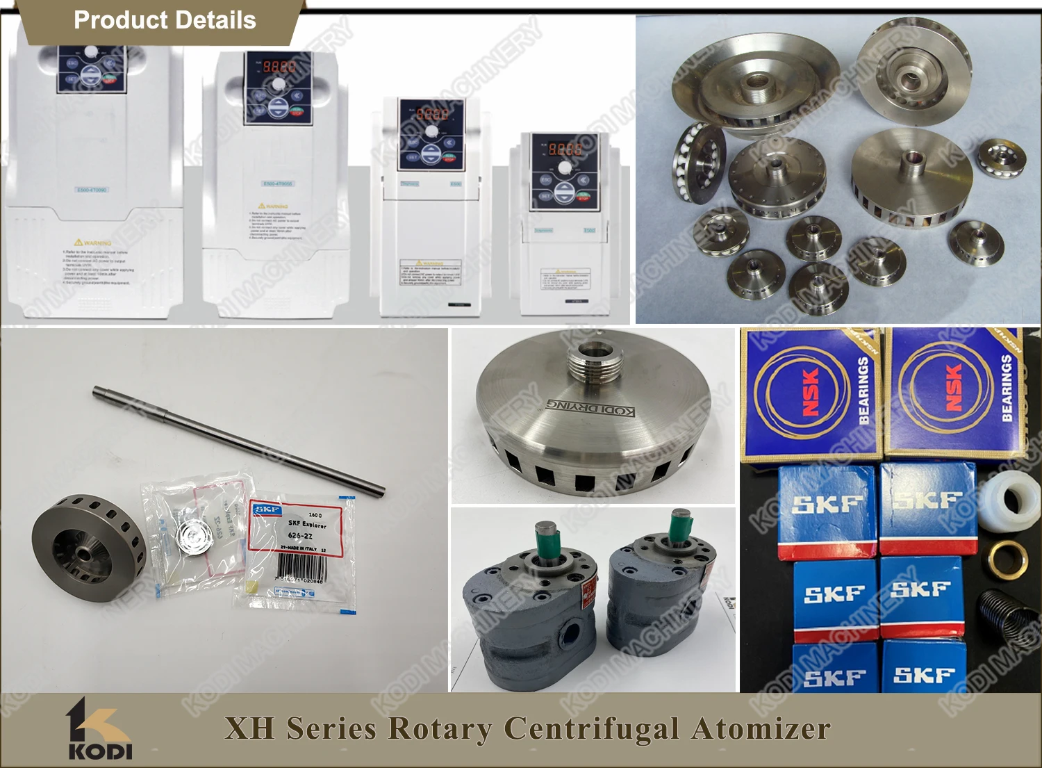 KODI High-Speed Electric Atomizer - Centrifugal Spray Dryer