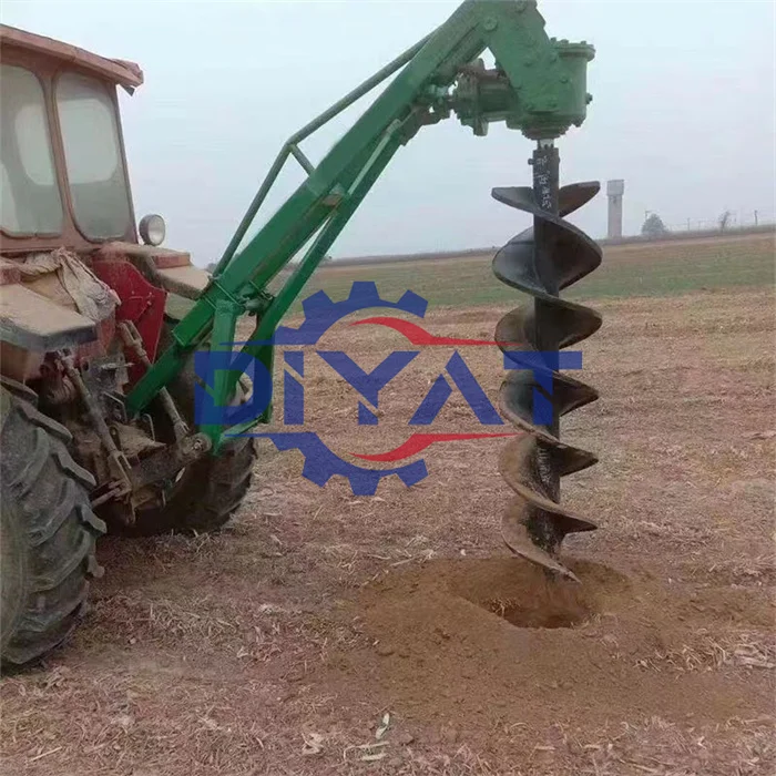 High Quality Farm Tractor Mounted Tree Planting Drilling Machine ...