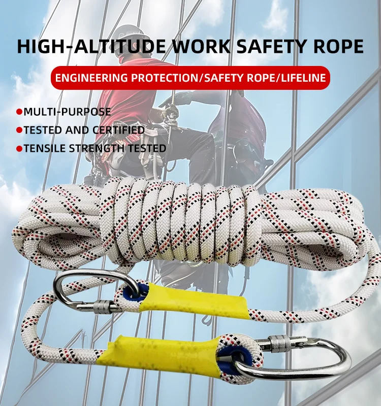 High-quality Wear-resistant Safety Rope for High-altitude Work, Outdoor ...