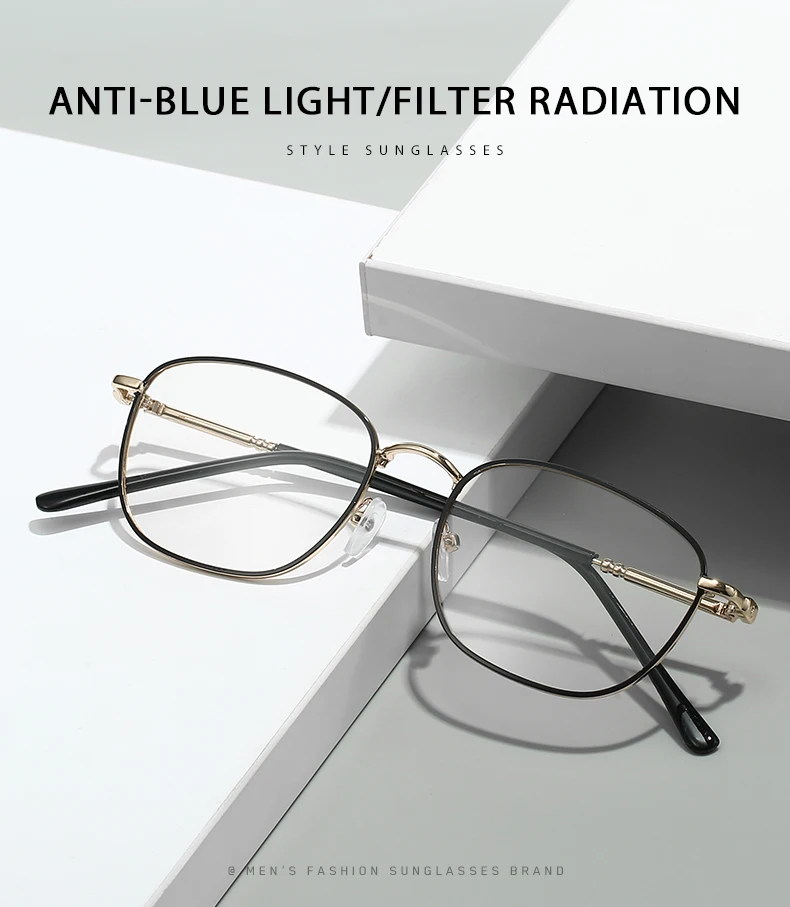 Retro Metal Round Eyeglasses Glass Frames Eye Frames Optical Frames River Optical Vintage Retro ...