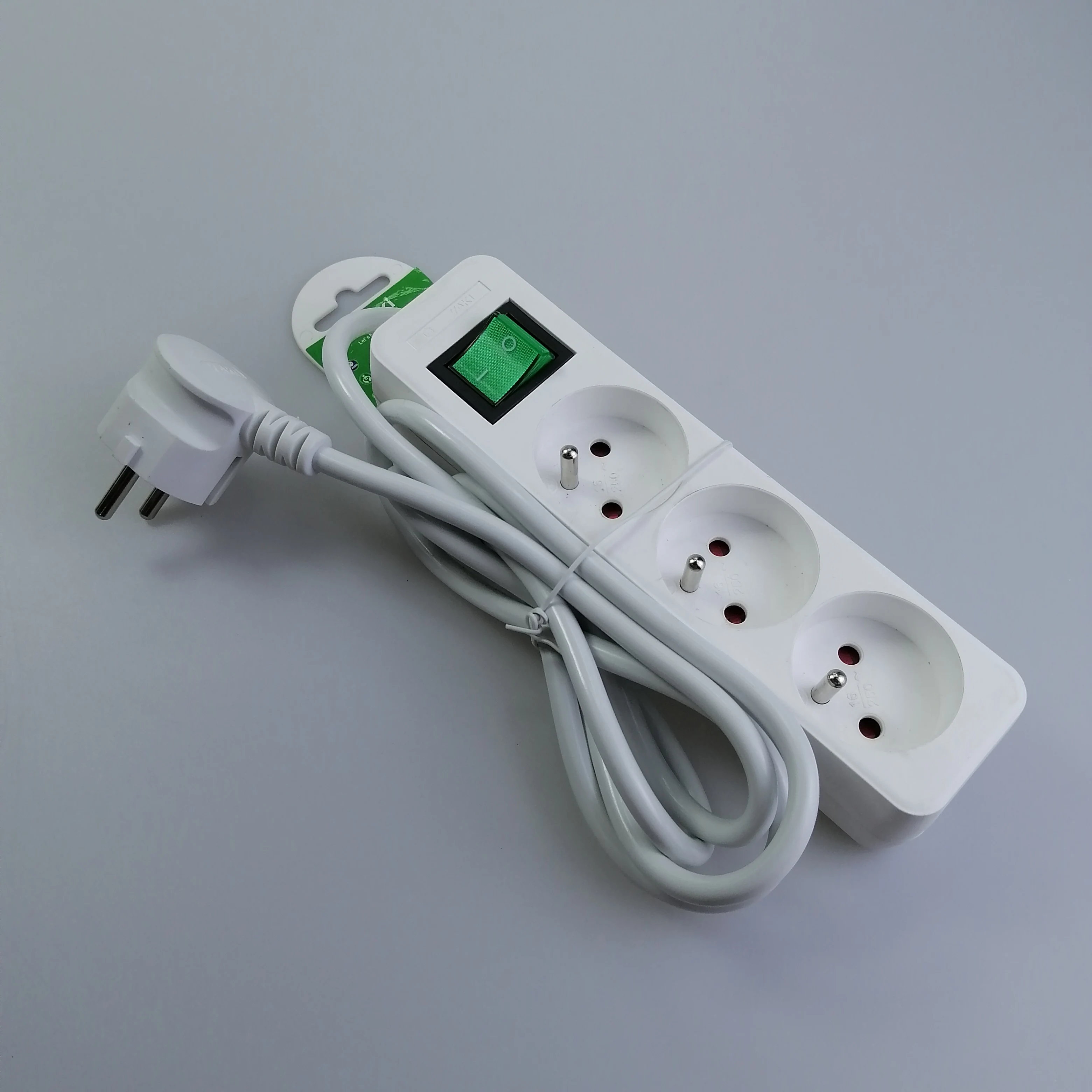 Europe Extension Socket Power Strip - 3/4/5 Gang French Socket
