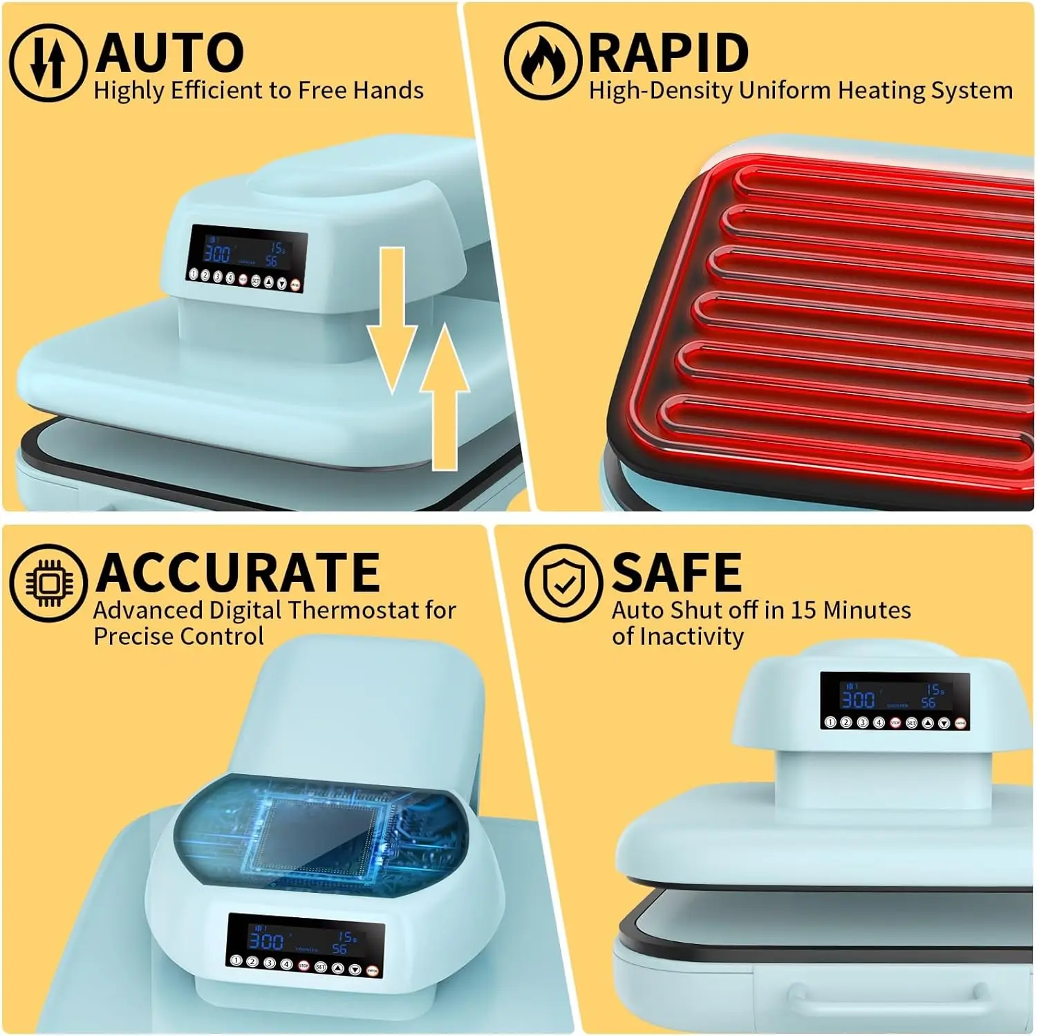 Best Selling Integrated Molding Shell Heat Press Machine Full Auto ...