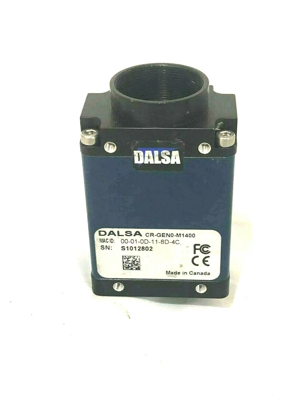 DALSA CR-GEN0-M6400R3 Industrial CCD Camera High Performance Imaging ...