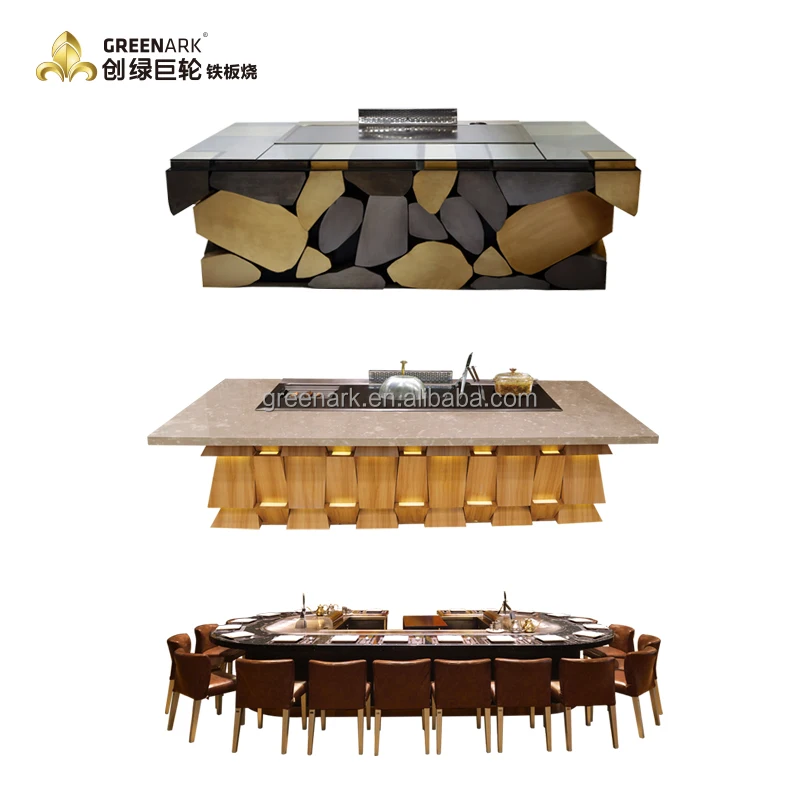 Commercial Large-scale Teppanyaki Hibachi Grill Free Personalized ...