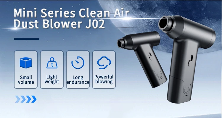 160000 RPM Mini Compressed Air Duster for Clean Screens