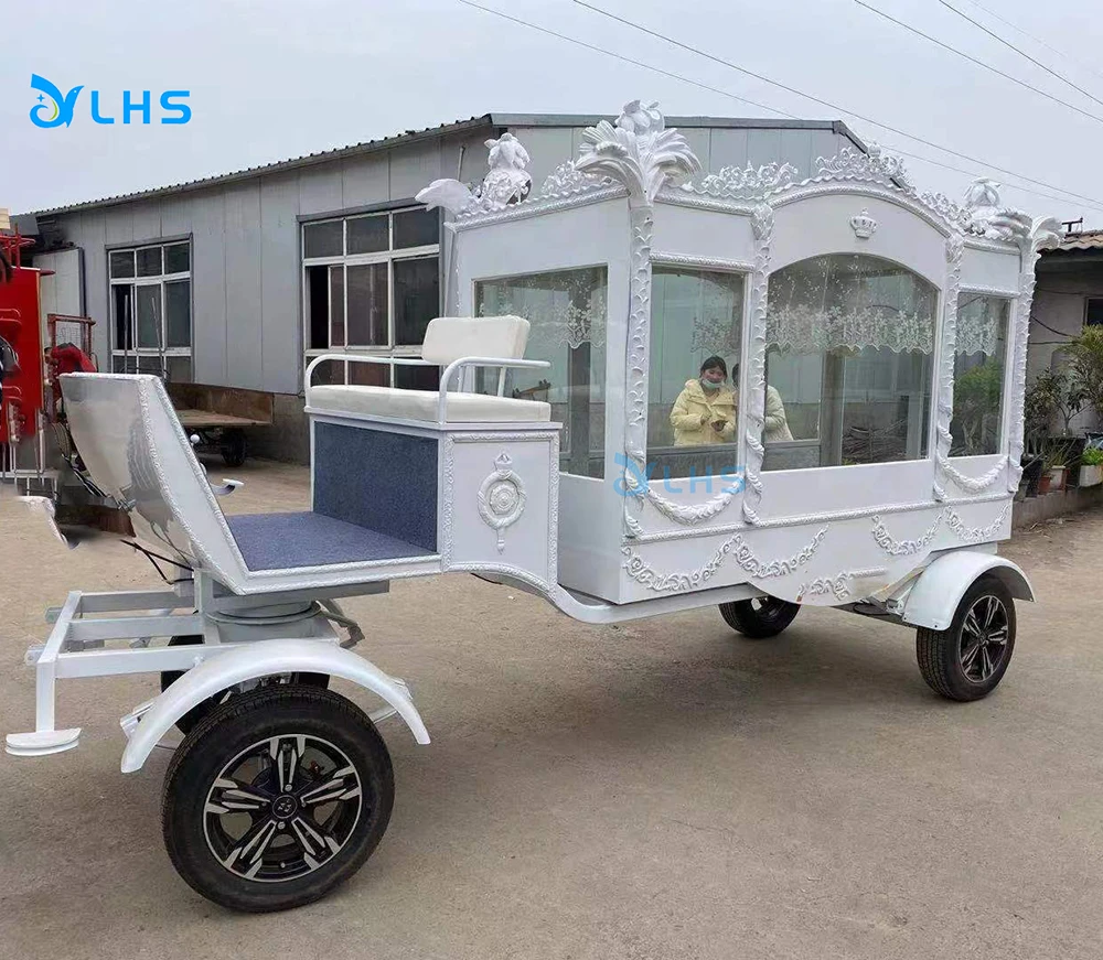 Electric or Horse-Drawn Funeral Hearse - LHS Funeral Chariot