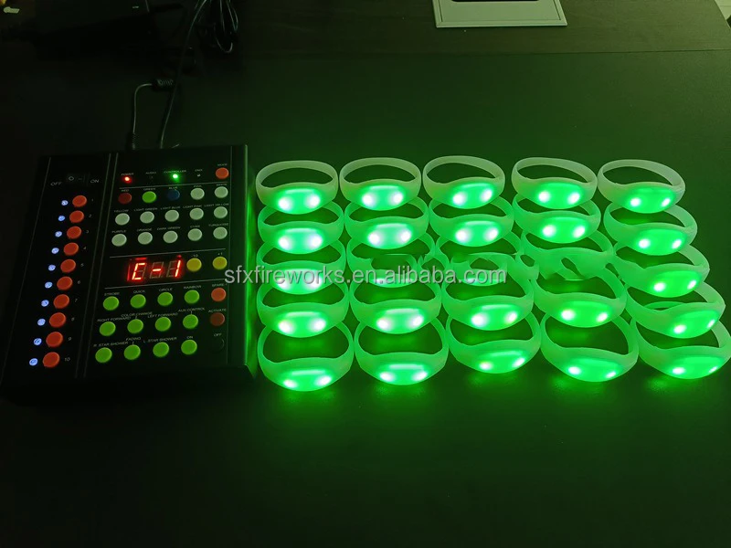 LED Wristband - Sound Activated Party Light Bracelet