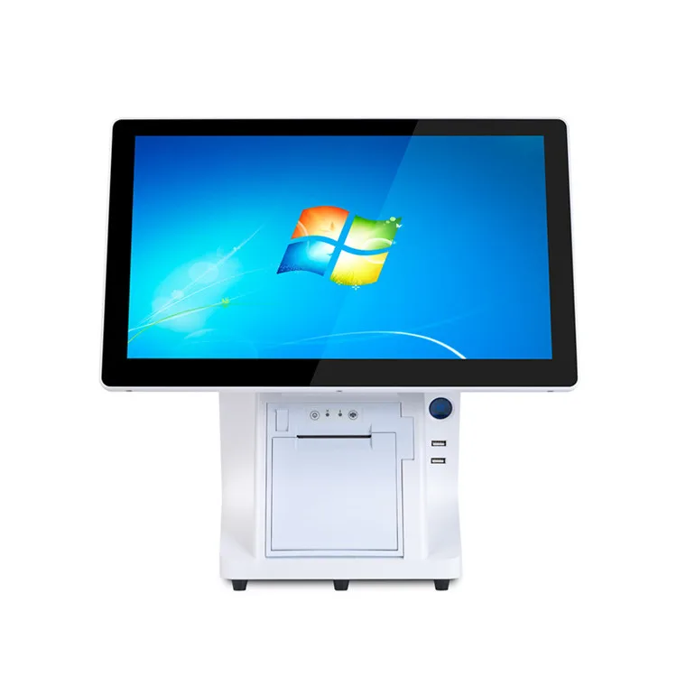Smart POS RFID System Restaurant Billing Machine 15.6 Inch Touch Screen ...