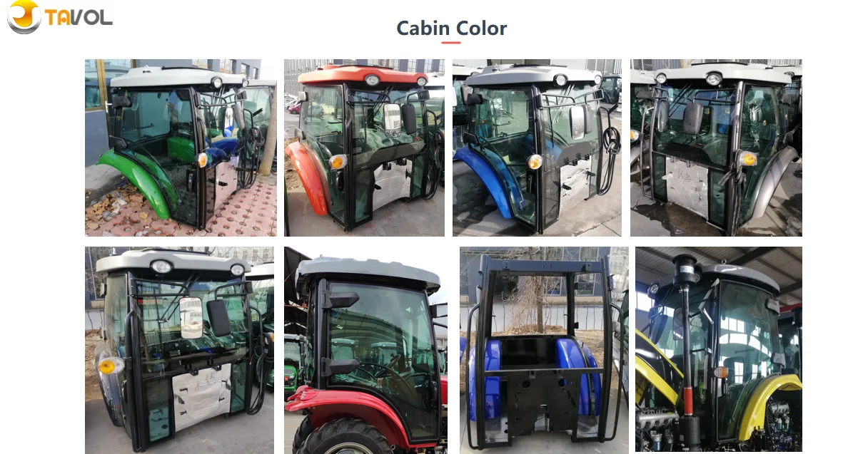 Ce Approved 30hp 50hp 55 Hp 4wd Tractor 554 Model Front End Loader ...