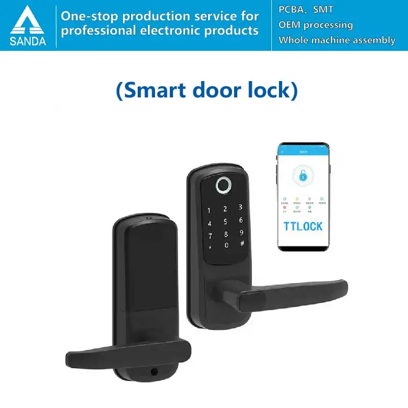 2023 Face Recognition Digital Keypad Replaceable Cylinder Electronic ...