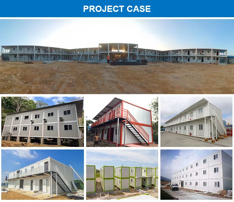 Luxury Prefabricated Houses - Dismountable Container Frames