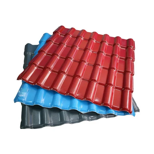Caigang Watts Resin Tile Synthetic Terracotta Roof Tile Sheet in ...